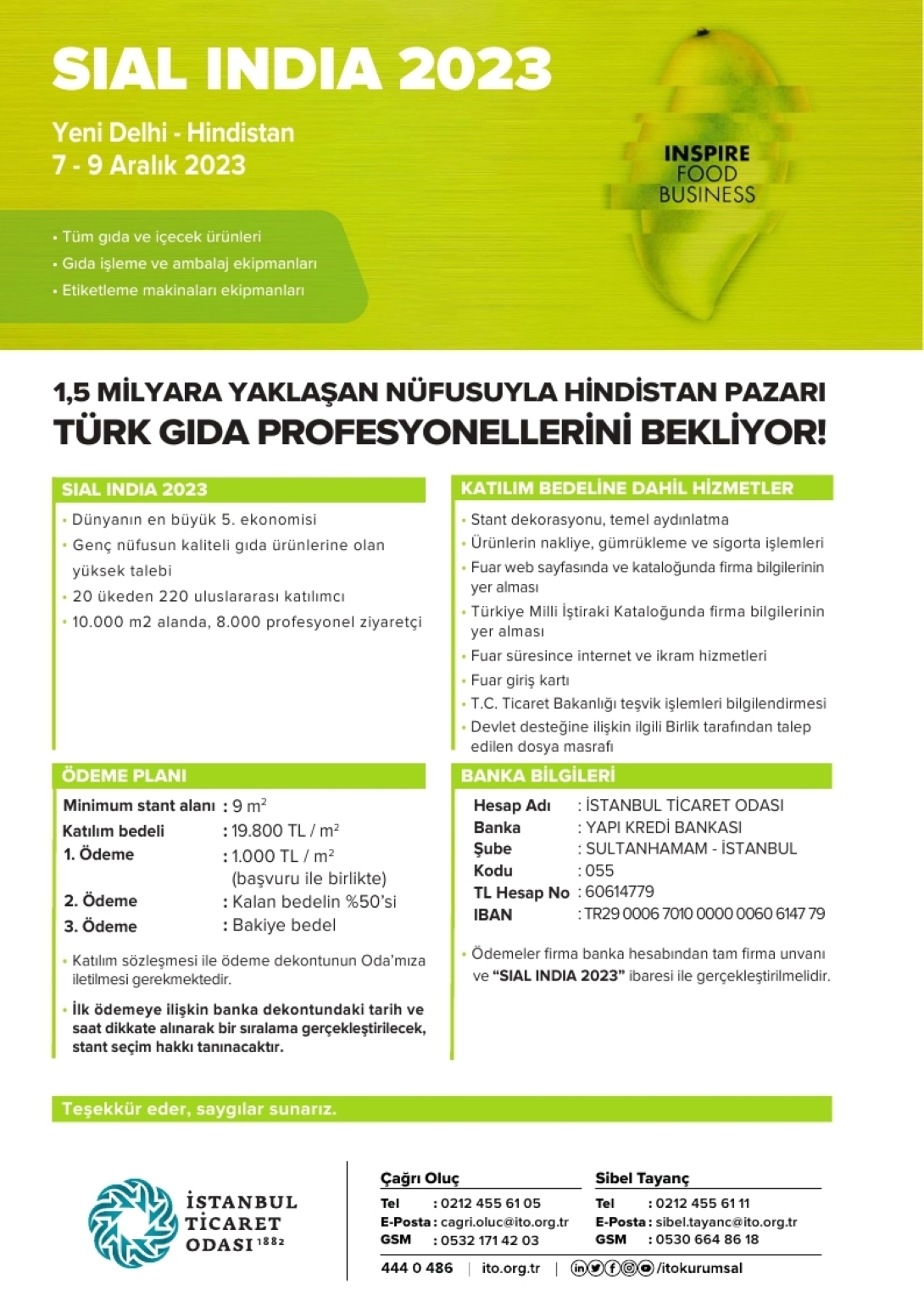 İTO | SIAL INDIA 2023